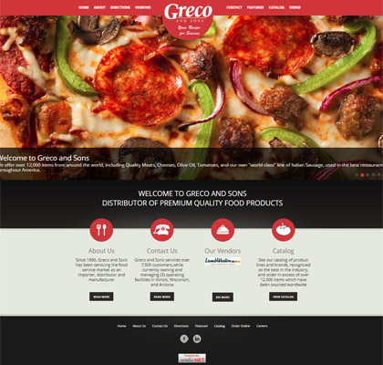 Websites for Food Distributors
