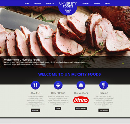 Websites for Food Distributors